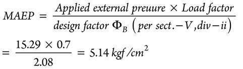 External pressure design of large-diameter piping: Optimal analysis ...
